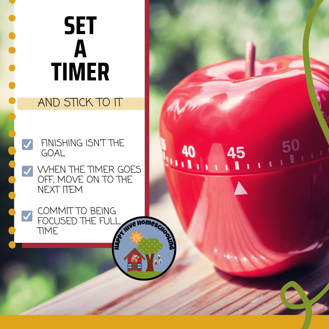 Time Saving Homeschool Hacks Happy Hive Homeschooling