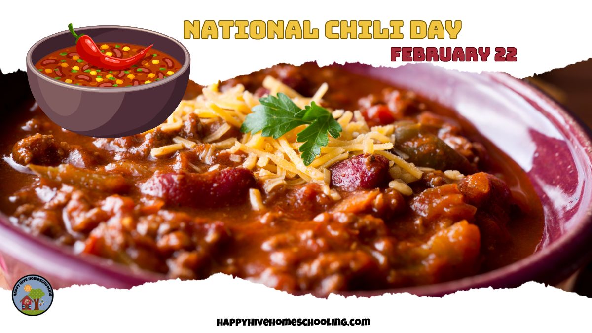 National Chili Day - Happy Hive Homeschooling